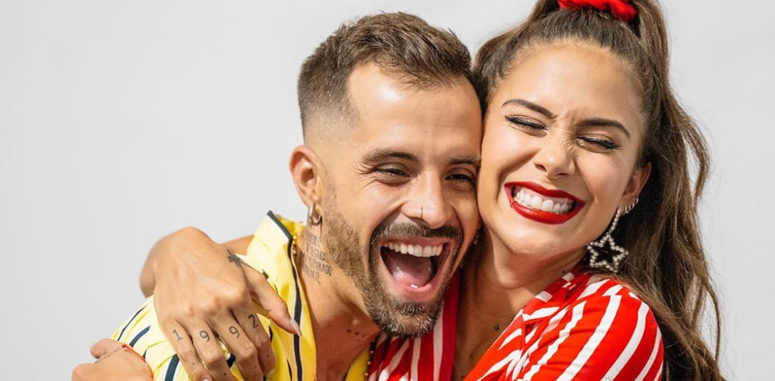 Tremenda patada en la cara que recibió Greeicy Rendón por accidente de su novio | Tropicana Colombia