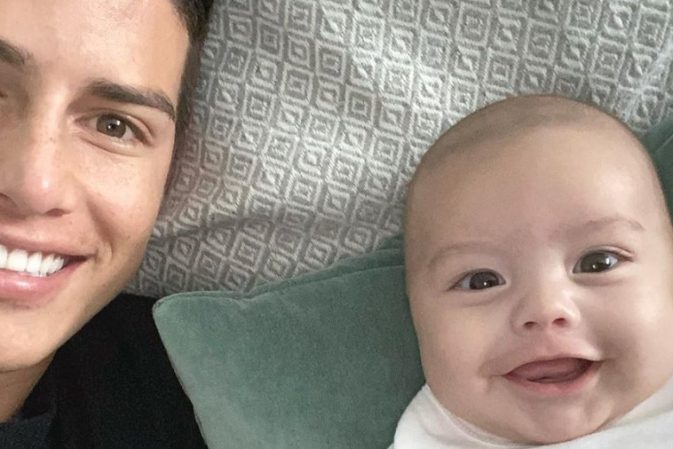 James Rodríguez presentó el nuevo integrante de su familia
