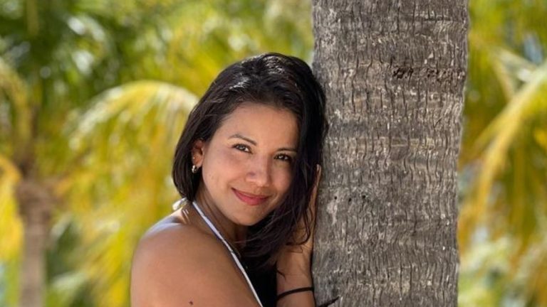 Caterine Escobar presume su tonificada figura