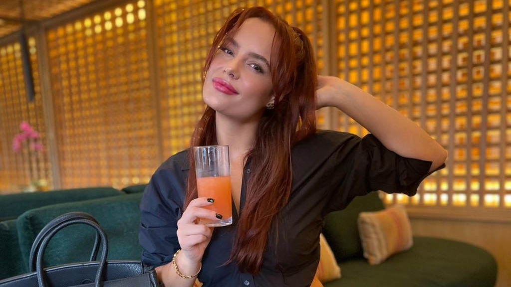 Ana Lucía Domínguez lució un bikini rosado