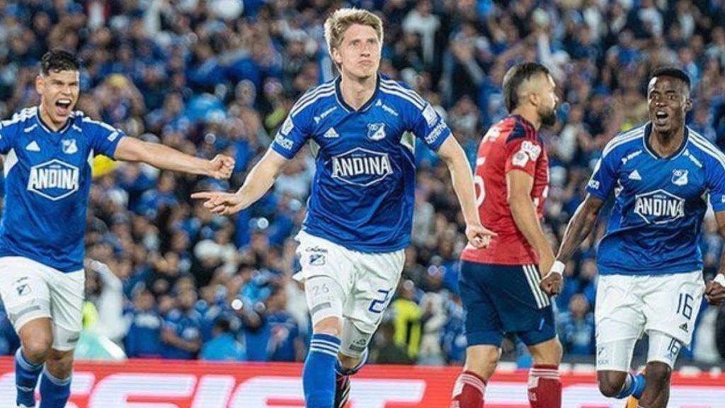 Gol de Millonarios: Video de Andrés Llinás