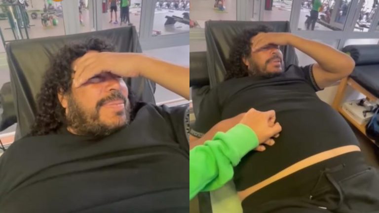Video: René Higuita casi llora durante procedimiento médico