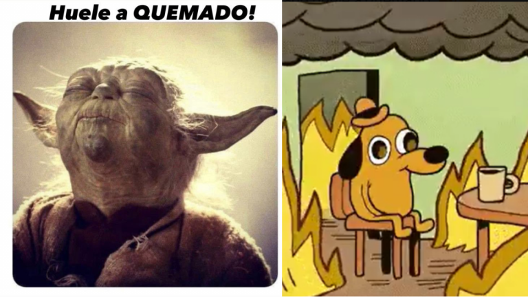 Estos son los memes que dejaron los 'quemados' a la Alcaldía de Bogotá