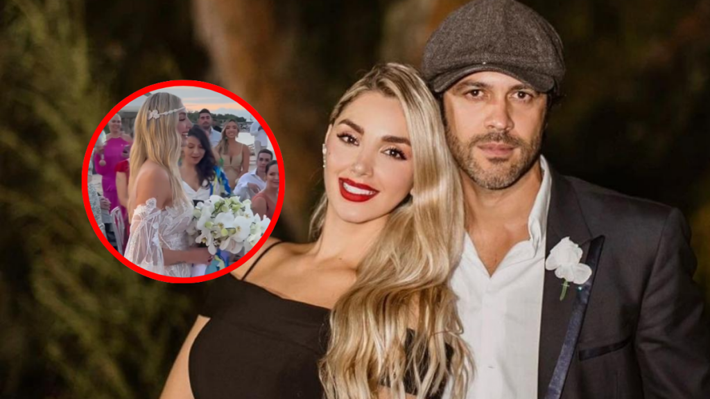 Así fue el matrimonio de Melina Ramírez y Juan Manuel Mendoza