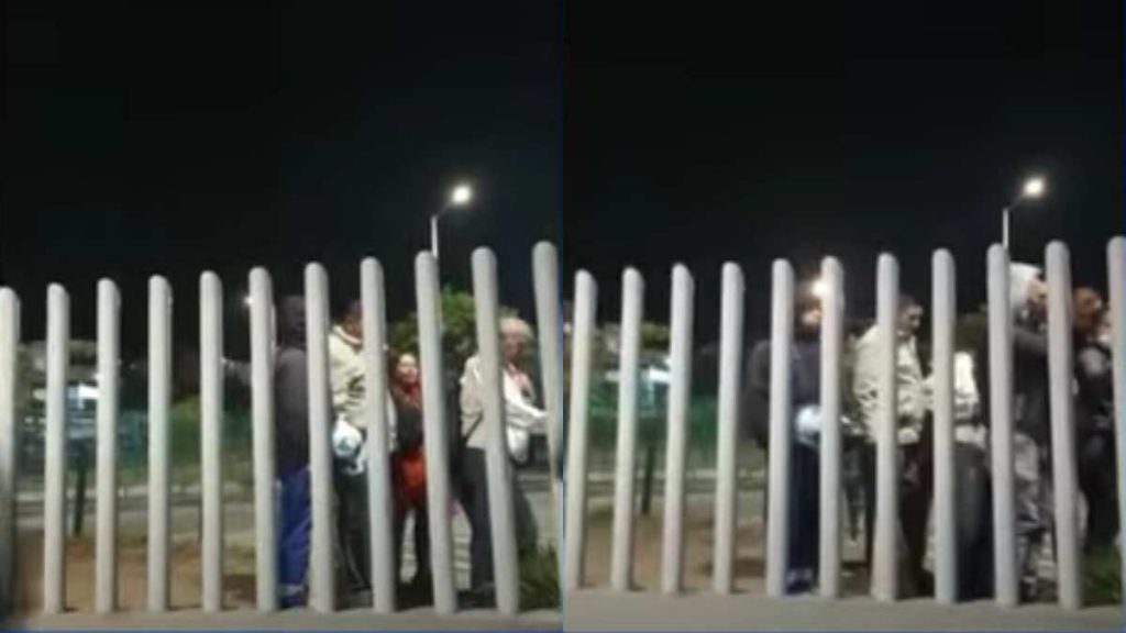 Usuarios se organizan en filas para colarse en TransMilenio