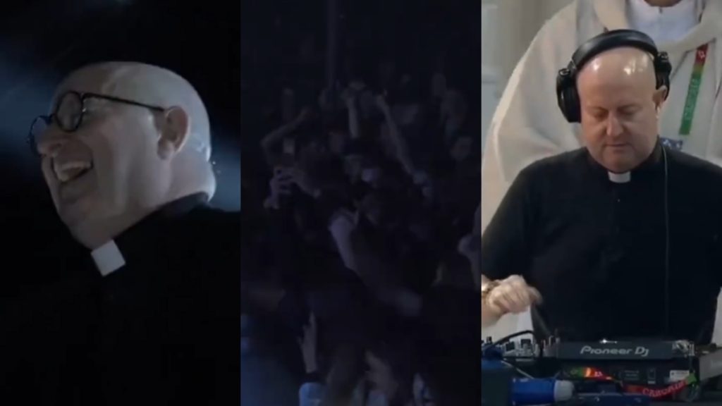 Viral: sacerdote Dj convirtió misa en un fiestón