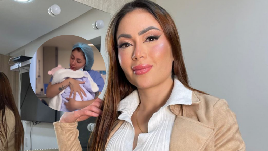 Nació Daphne Samara, hija de 'Epa Colombia': video