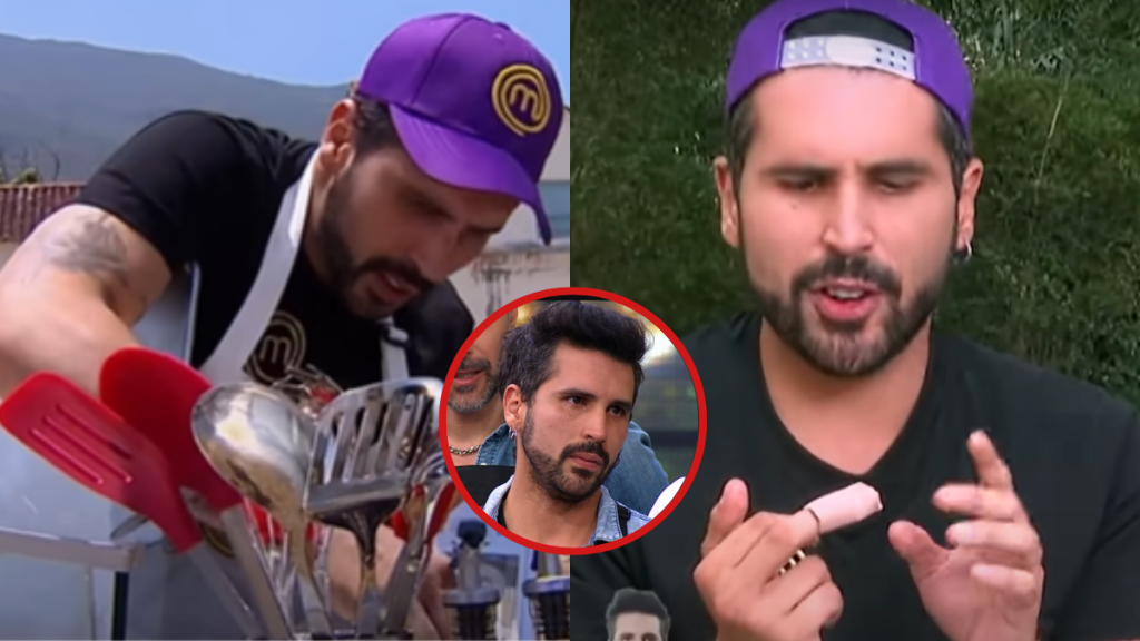 MasterChef Celebrity 2024: qué le pasó a Brian Moreno en el dedo y cómo ...
