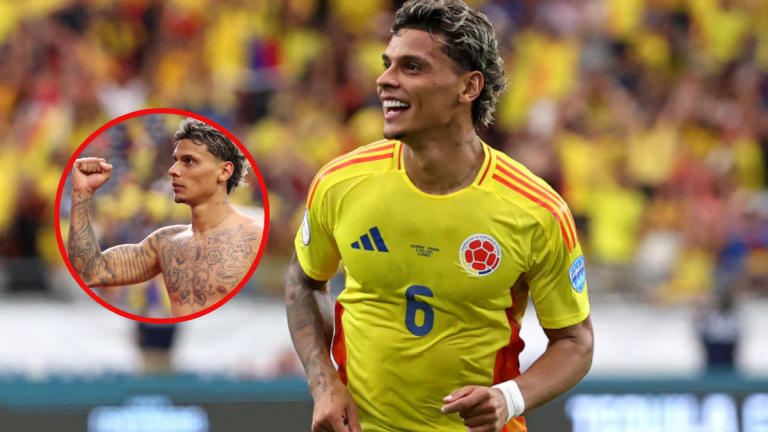 ¿Qué dice el texto del tatuaje del brazo de Richard Ríos? No es lo que todos creen